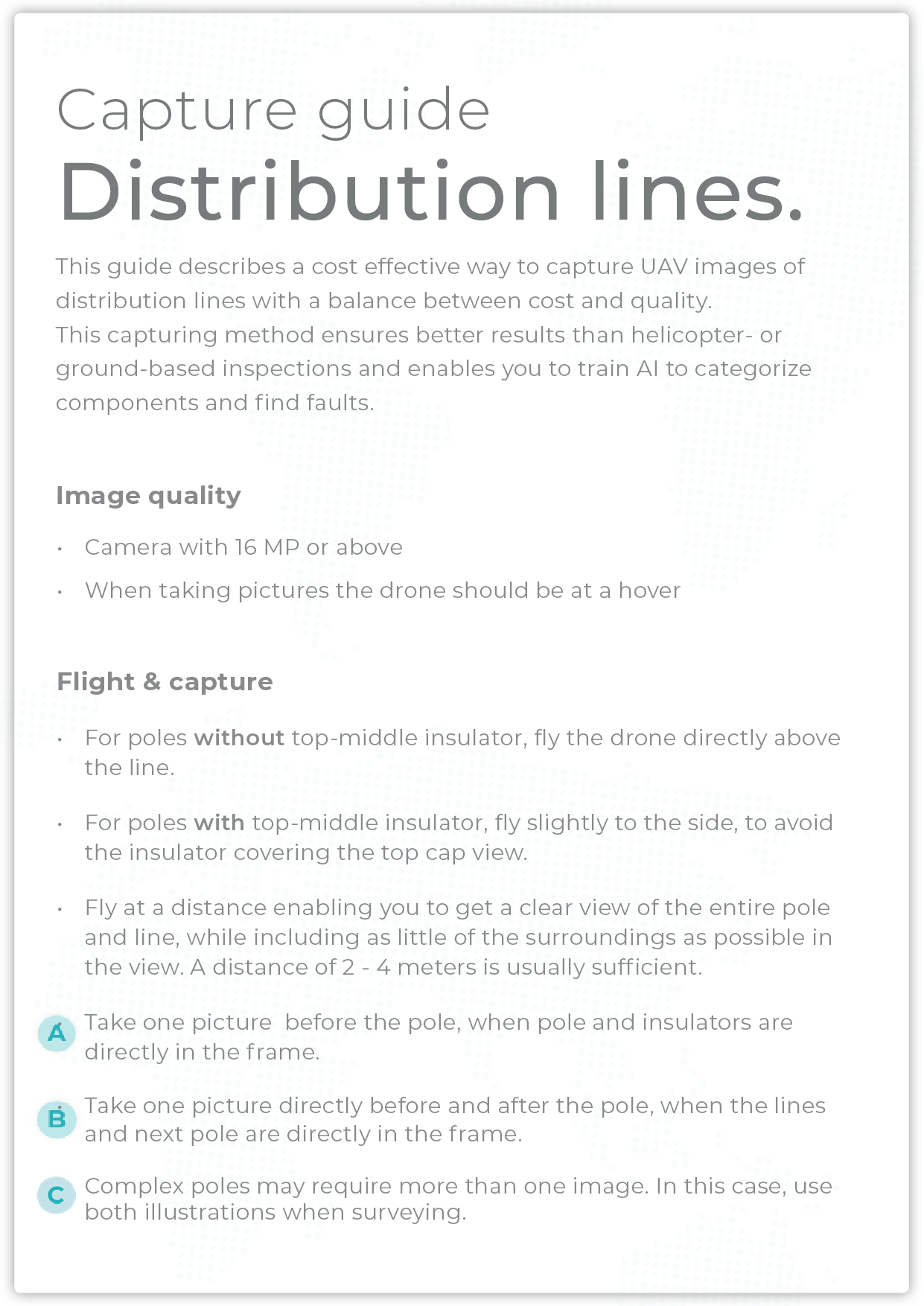A library of capture guides for all verticals • Scopito